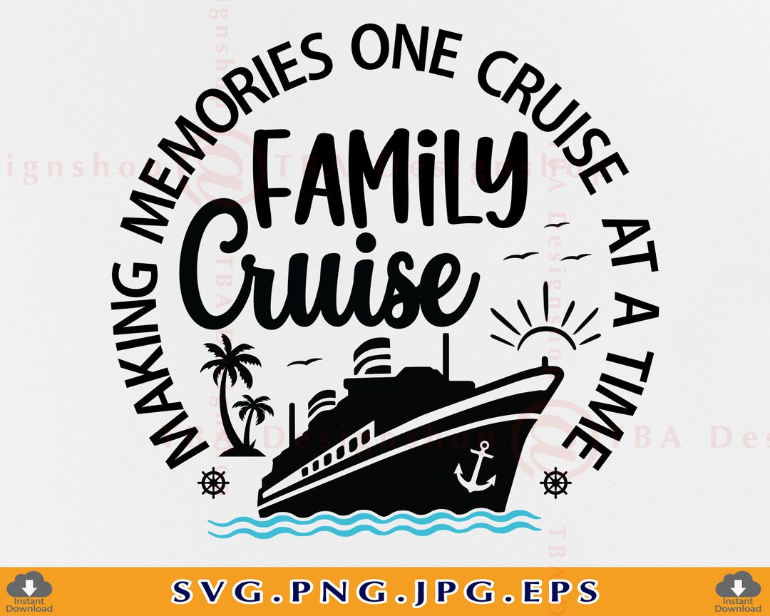 Family Cruise SVG, Family Cruise Trip SVG, Cruise Ship, Family Cruise ...