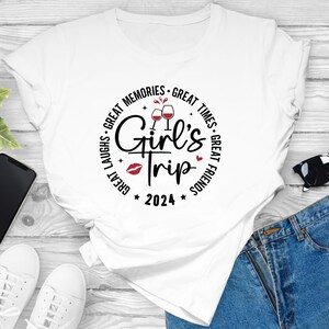 Girls Trip 2024 SVG, Girls Trip Shirts SVG, Girls Weekend Gifts, Great ...