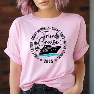 Friends Cruise 2025 SVG, Girls Trip Design (digital Files) - Etsy