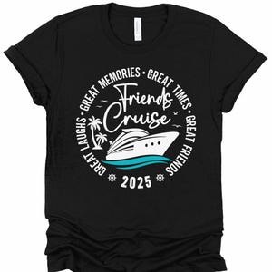 Friends Cruise 2025 SVG, Girls Trip Design (digital Files) - Etsy