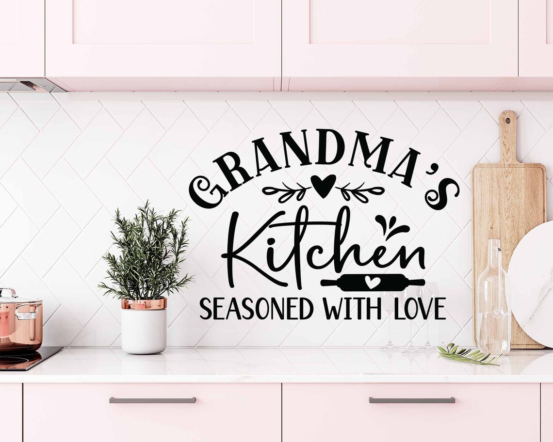 Grandma's Kitchen Sign SVG, Kitchen Wall Decor (digital Download) - Etsy