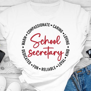 School Secretary SVG, Secreatary Gift Svg, Staff Worker, Office ...
