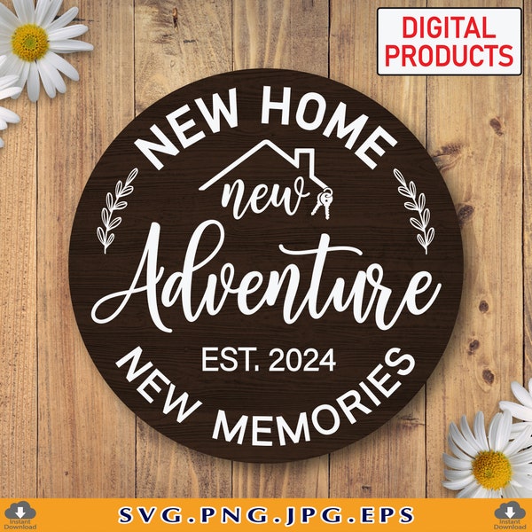 New Home Svg - Etsy