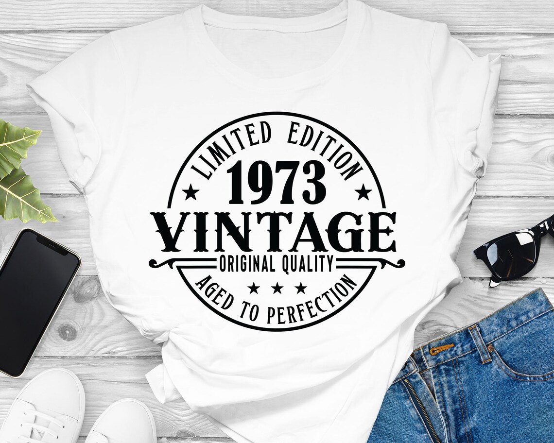 50th Birthday SVG 50 Birthday SVG Aged to Perfection - Etsy