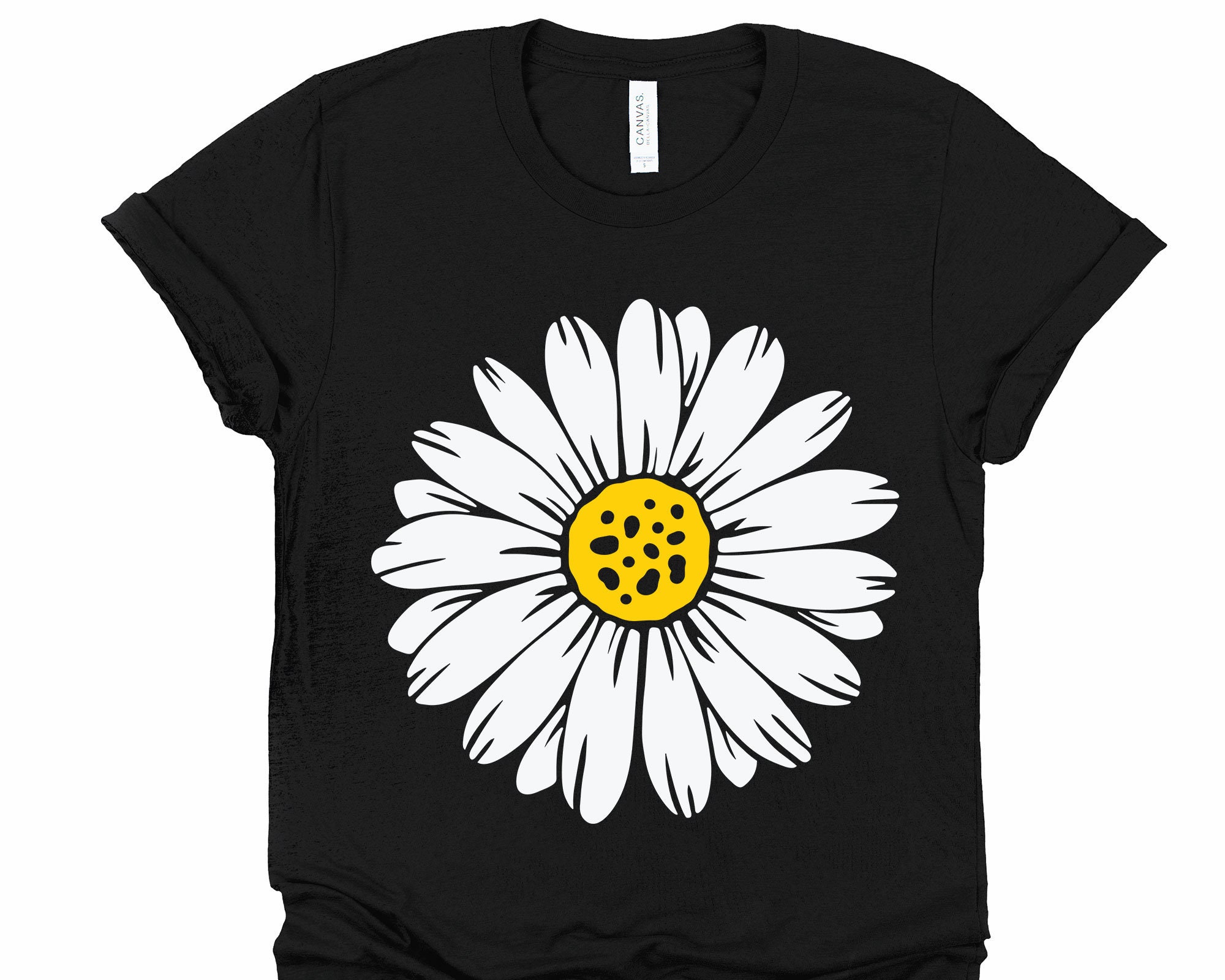 Daisy SVG Daisy Flower SVG Half Daisy SVG Simple Daisy Svg - Etsy Canada