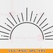 Sun SVG, Half Sun Svg, Sunburst SVG, Boho Sun Svg, Sunburst Clipart ...