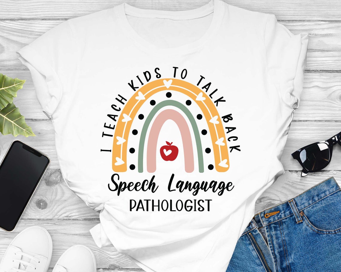 I Teach Kids to Talk Back SLP Svg Speech Language Pathologist - Etsy