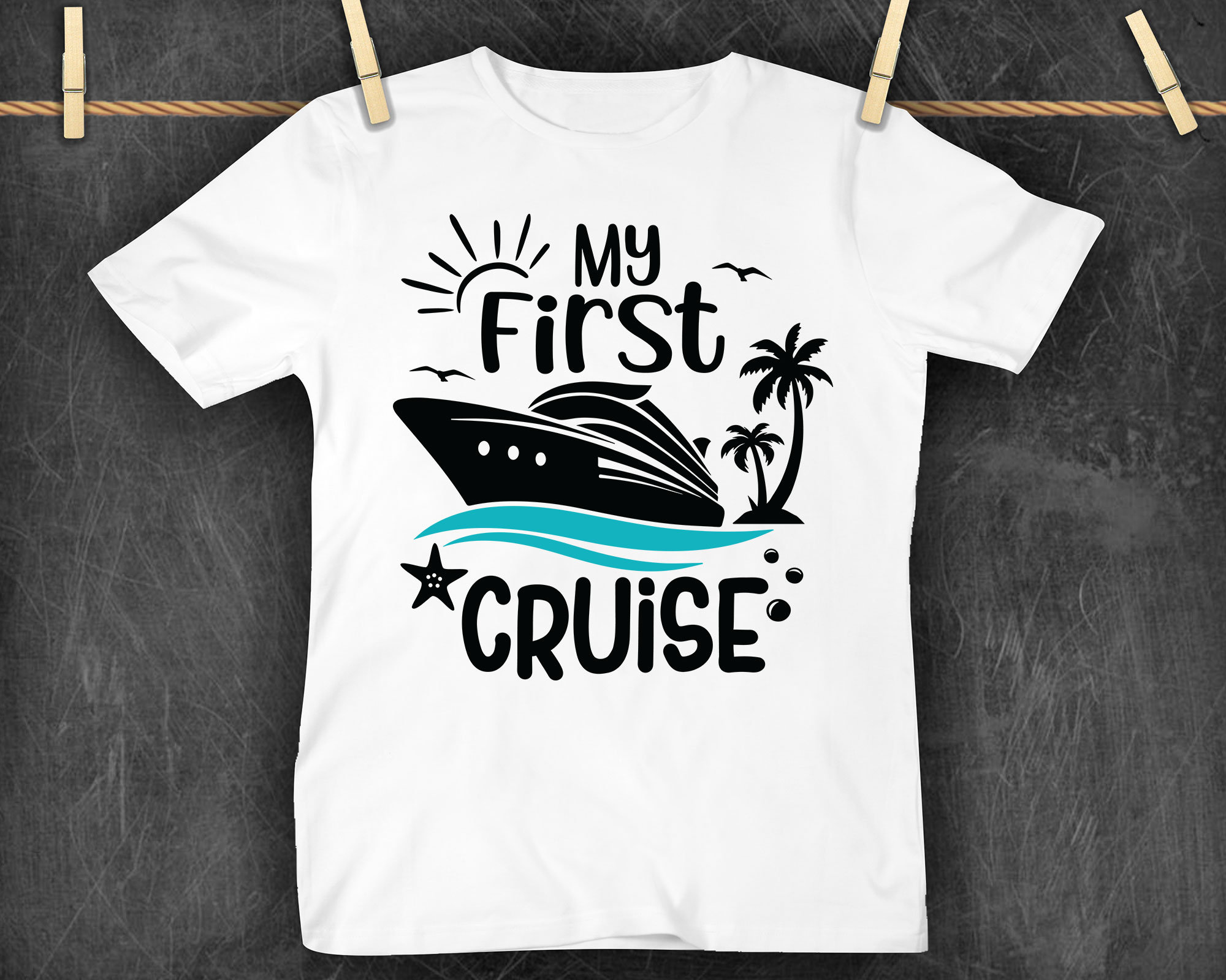 My First Cruise SVG, Kids Family Vacation Cut Files (SVG, PNG) - Etsy