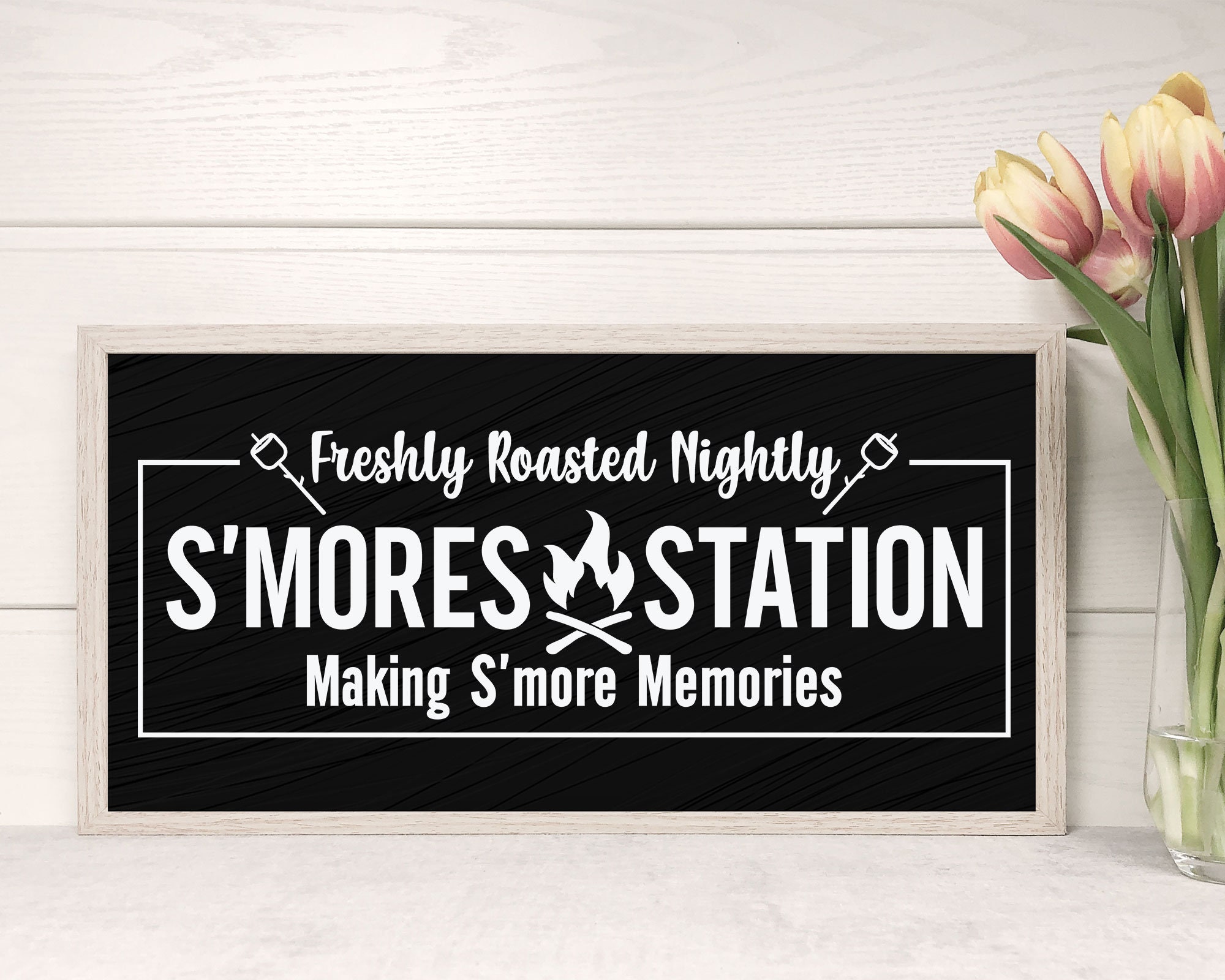 S'mores Station SVG, Camping Cut Files (png, Jpg, Eps) - Etsy