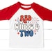 Red White and Two SVG, 4th of July Birthday, Patriotic Kids Shirt ...