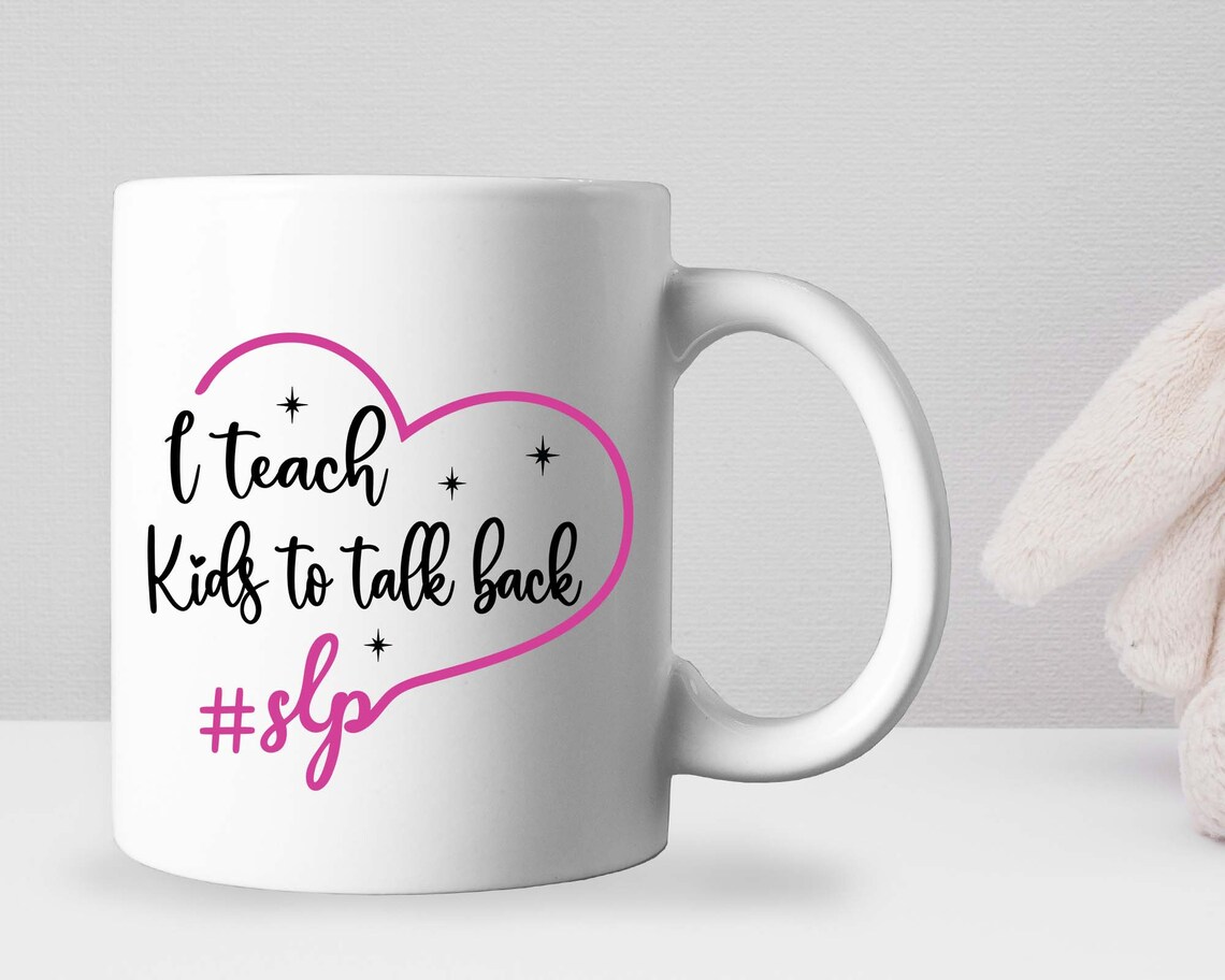 I Teach Kids to Talk Back SLP Svg Speech Language Pathologist - Etsy