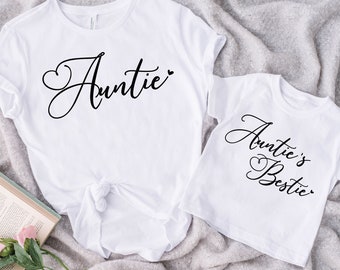 Auntie Svg, Auntie's Bestie Svg, Aunties Bestie Matching Svg, Aunt and ...