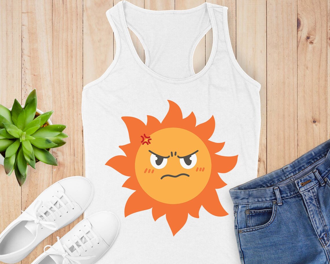 Cute Sun SVG Bundle, Happy Sun Clipart (digital Files) - Etsy