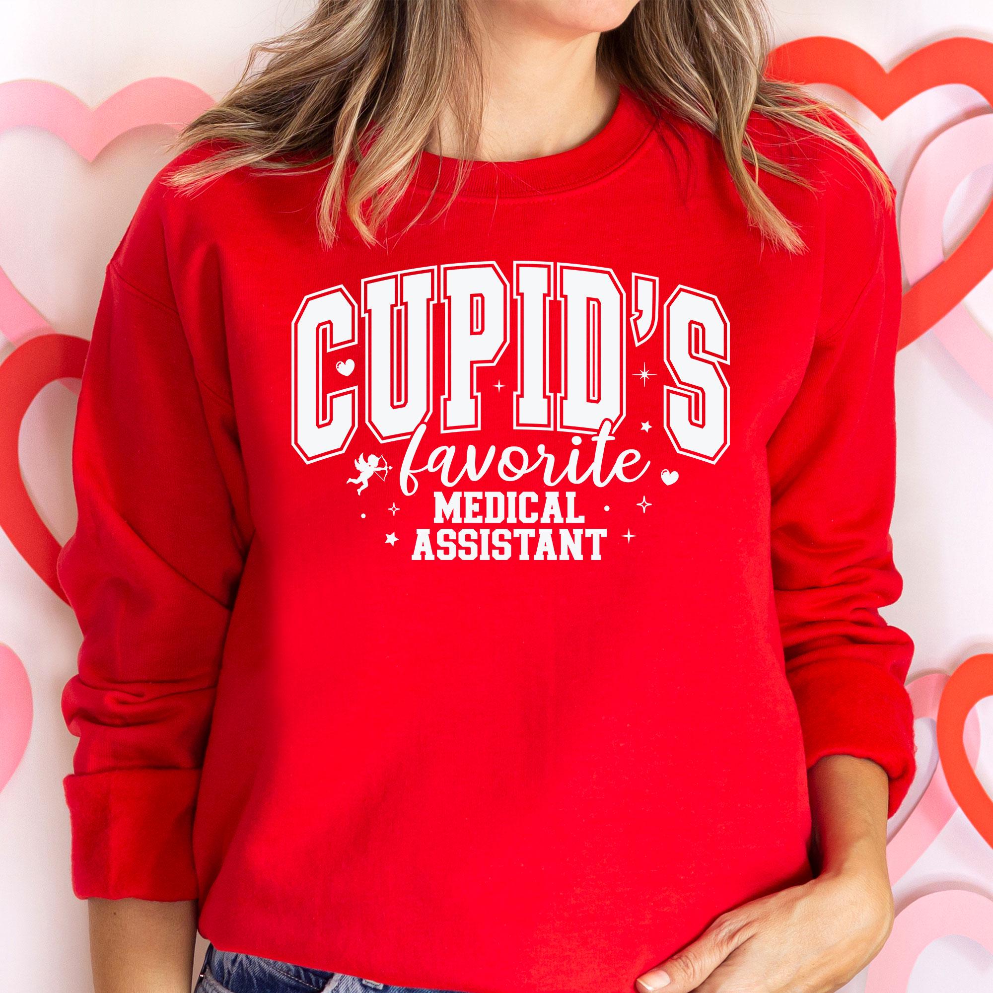 Cupid's Favorite Medical Assistant SVG, Valentine's Day Nurse PNG - Etsy