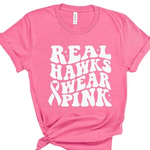 Breast Cancer Awareness SVG PNG Real Hawks Wear Pink Hawks - Etsy
