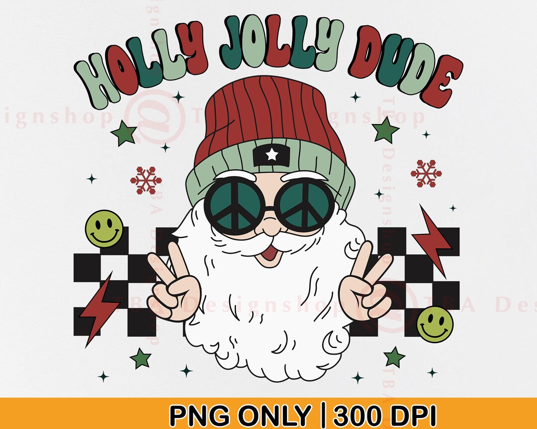 Christmas Boy PNG, Holly Jolly Dude PNG, Retro Christmas Png ...