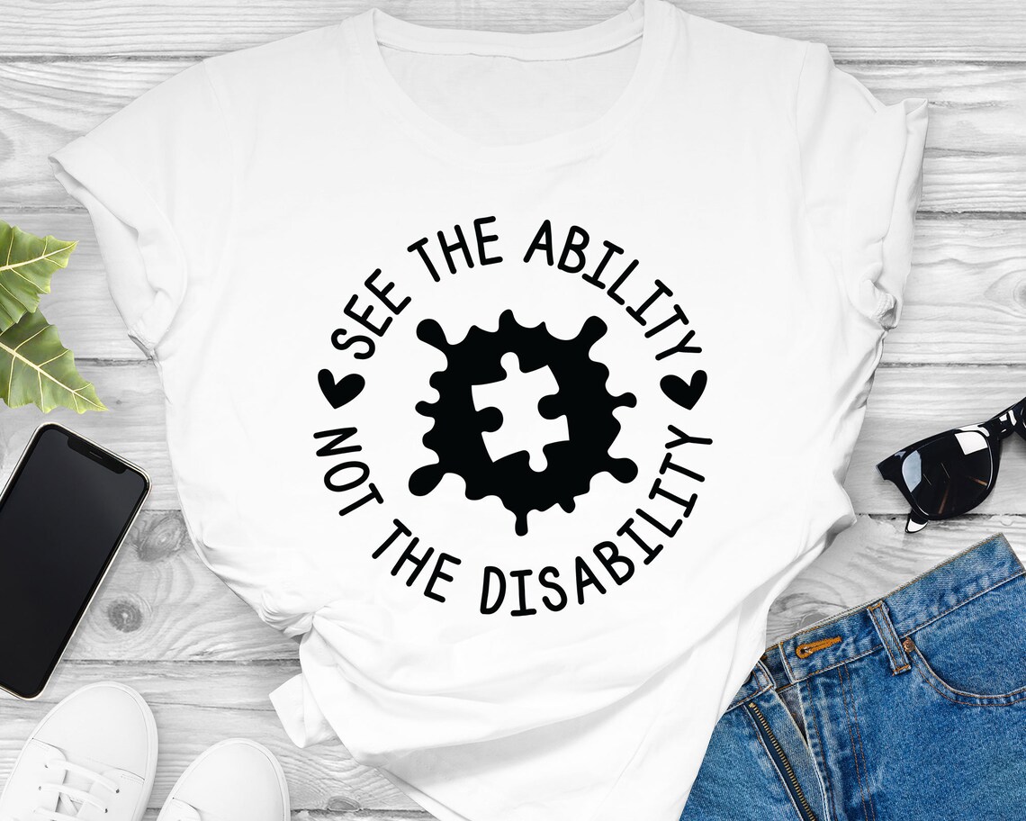 See the Ability Not the Disability Svg Autism Awareness SVG - Etsy