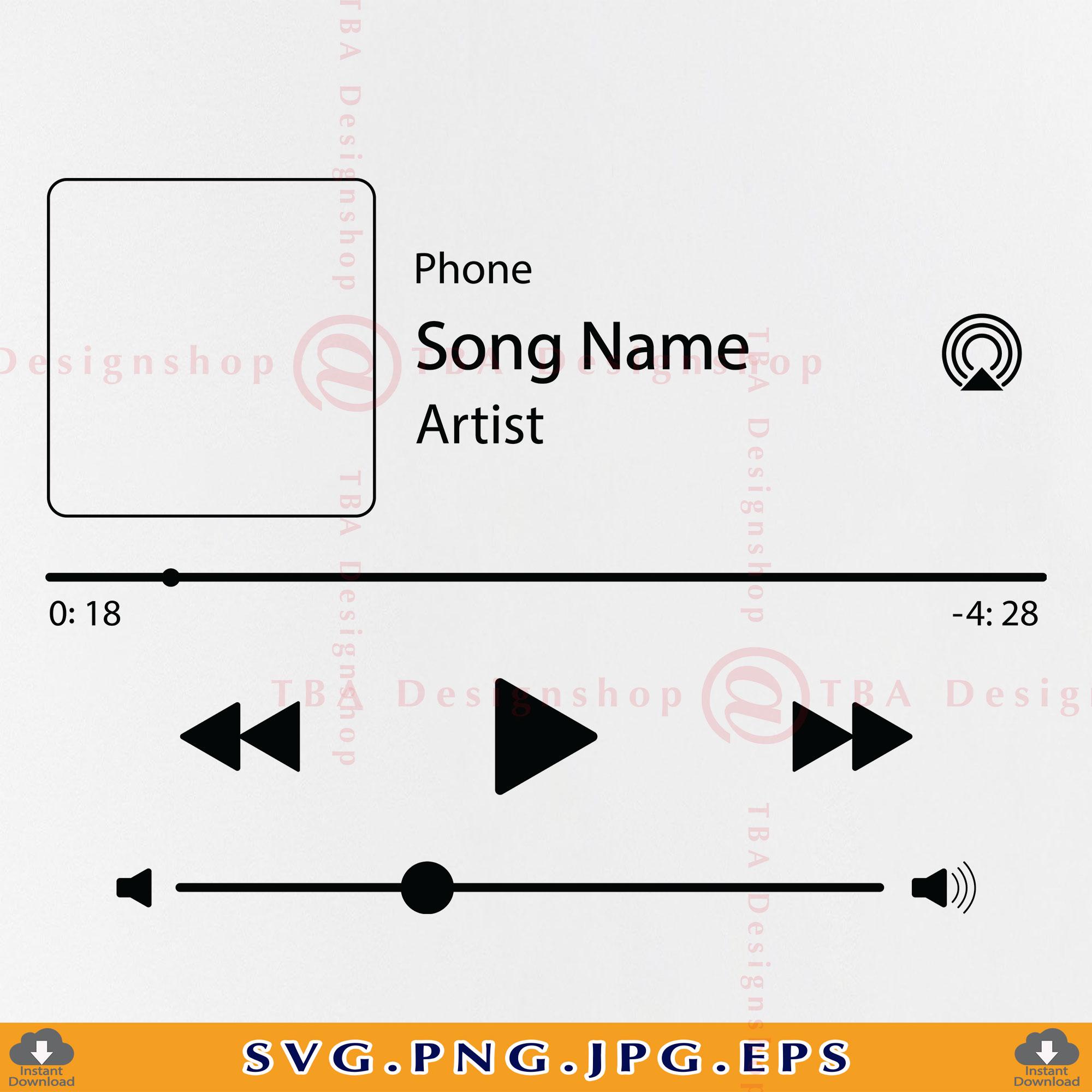Botones de control de audio svg, Botones de reproductor de música svg ...