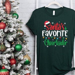 Christmas Cheerleader SVG, Santa's Favorite, Cricut Cut Files (digital ...