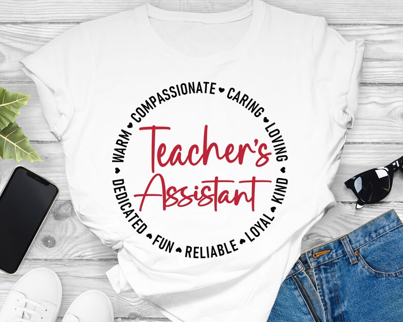 Teacher Assistant SVG Teacher Gifts SVG Teacher Saying Svg | Etsy