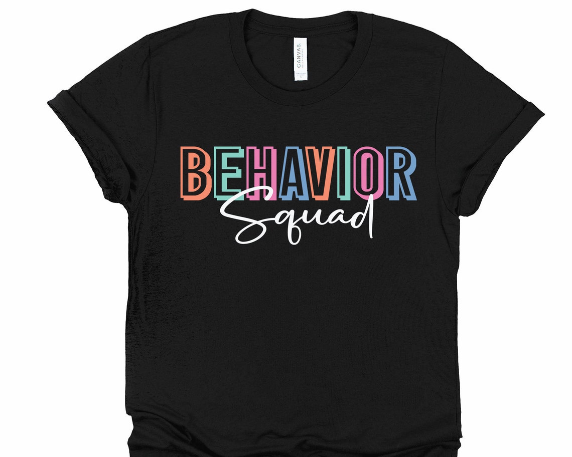 Behavior Squad SVG Behavior Therapist Shirt SVG Autism Shirt - Etsy