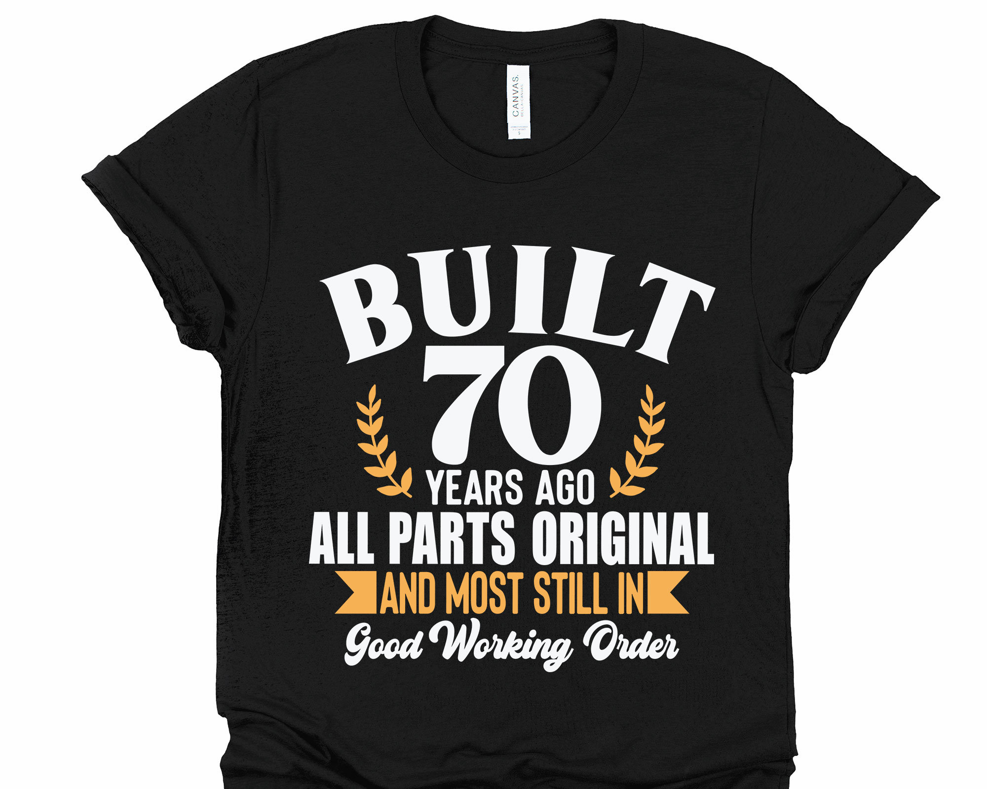 Built 70 Years Ago SVG, Funny Birthday Design (digital Download) - Etsy