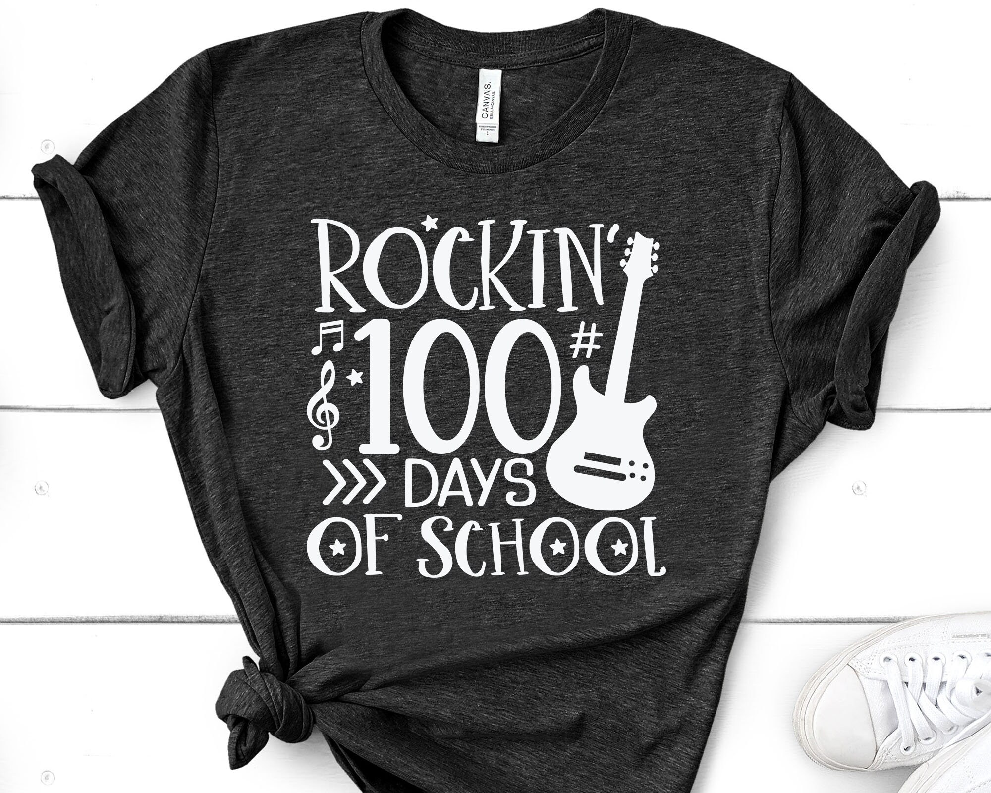 Rocking 100 Days of School Svg 100 Days Shirt SVG Funny 100 - Etsy