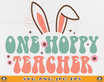 Easter Teacher Shirt Svg | Etsy