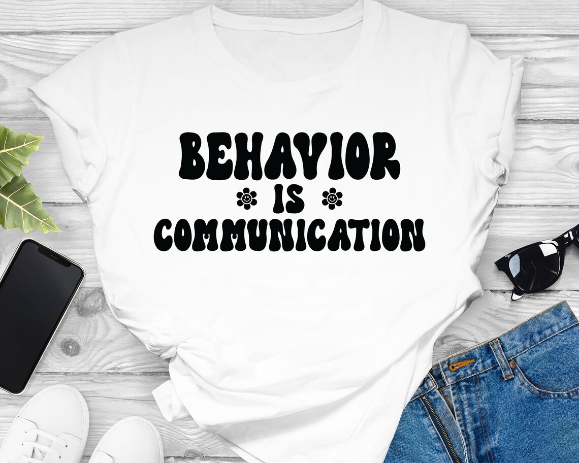Behavior is Communication SVG Special Education Teacher Shirt - Etsy