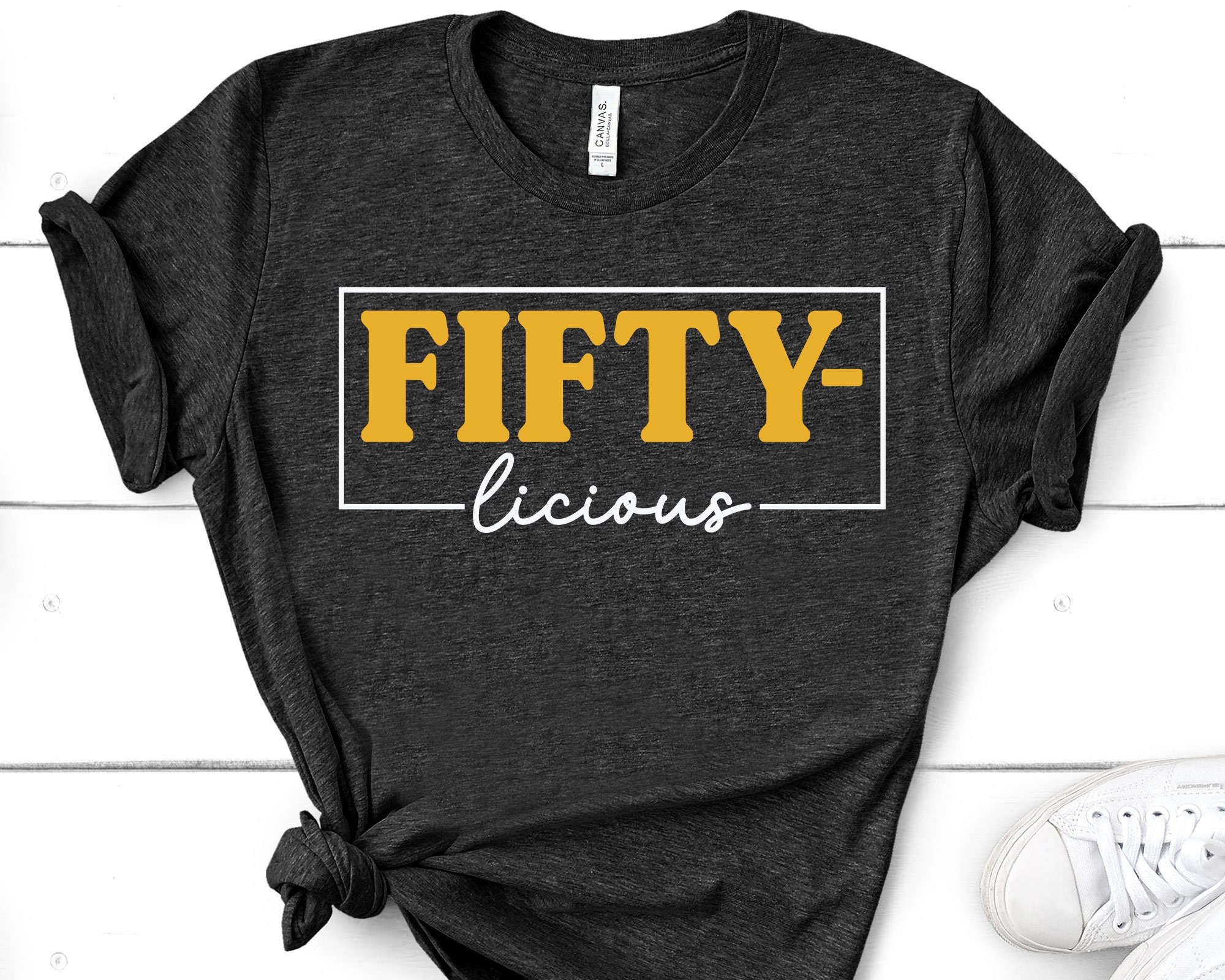 Fifty-licious SVG 50th Birthday Shirt SVG 50 Birthday SVG - Etsy Hong Kong