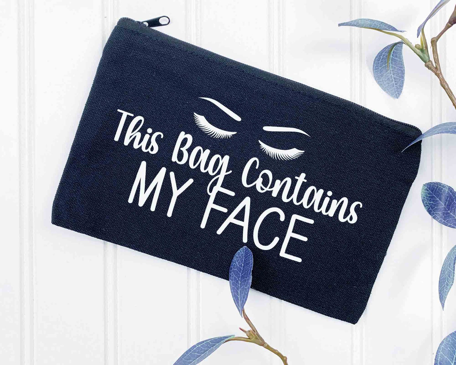 This Bag Contains My Face Svg Makeup Bag SVG Funny Makeup - Etsy
