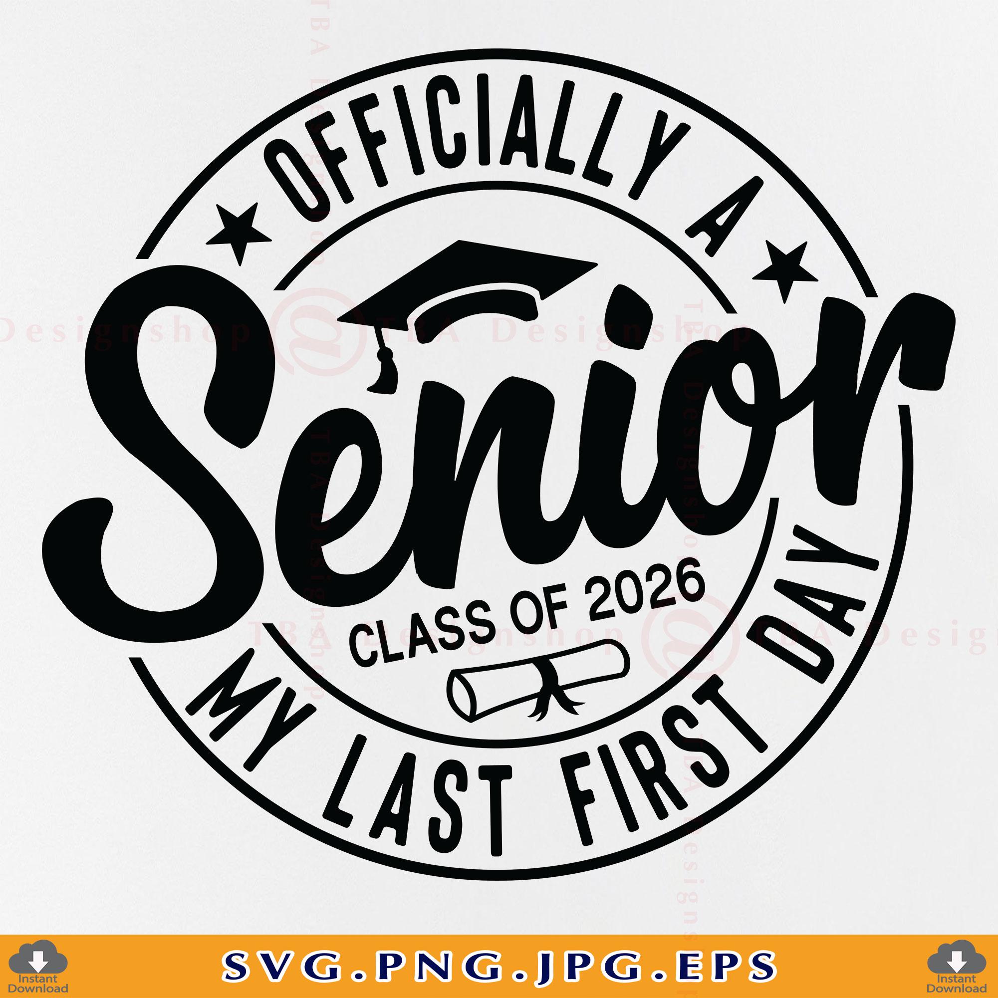 Senior 2026 SVG, Graduation Cut File (digital Download) - Etsy Canada
