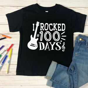 I Rocked 100 Day Svg, 100 Days of School Shirt Design SVG, Funny 100 ...