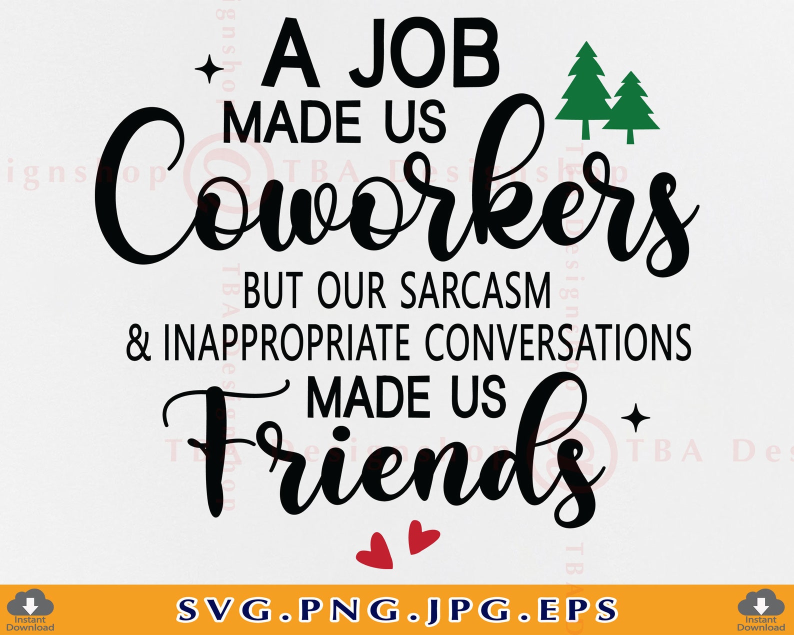 Coworker Christmas Gift SVG A Job Made Us Coworkers SVG - Etsy