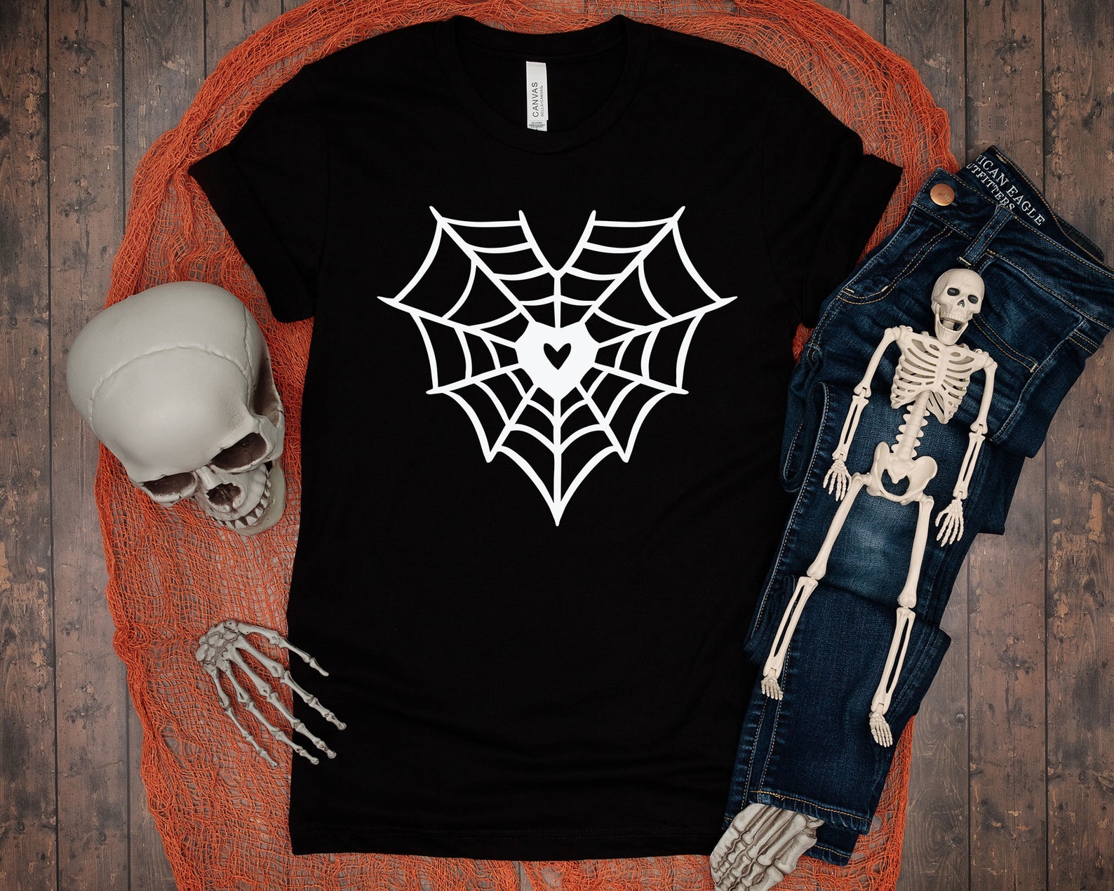 Heart Spider Web SVG Halloween Spiderweb SVG Spider Svg - Etsy