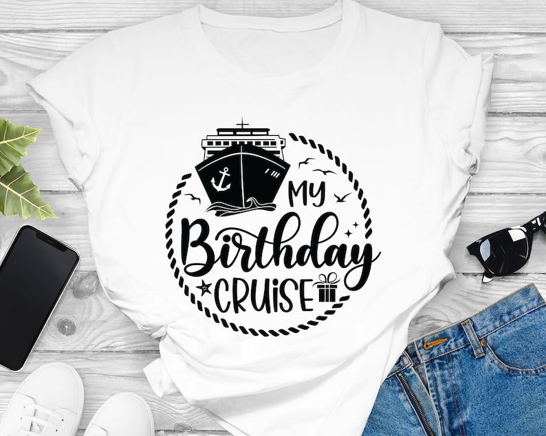 My Birthday Cruise SVG, Cruise Ship Design (digital Download) - Etsy