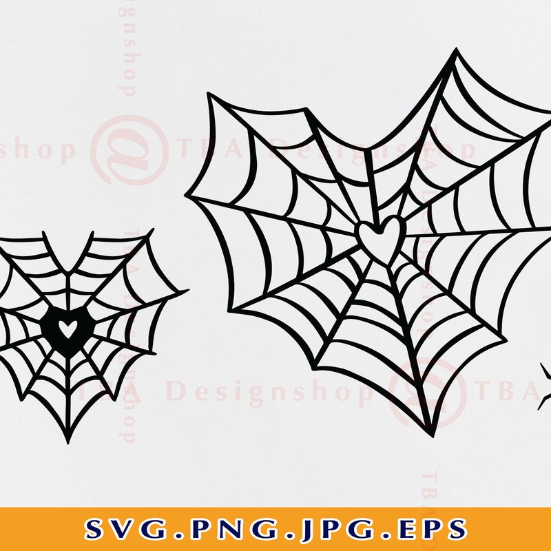 Heart Spider Web - Etsy