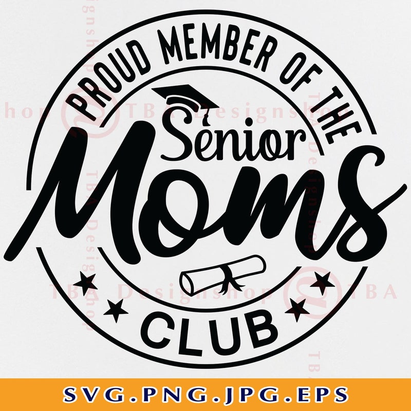 Senior Mom Svg - Etsy