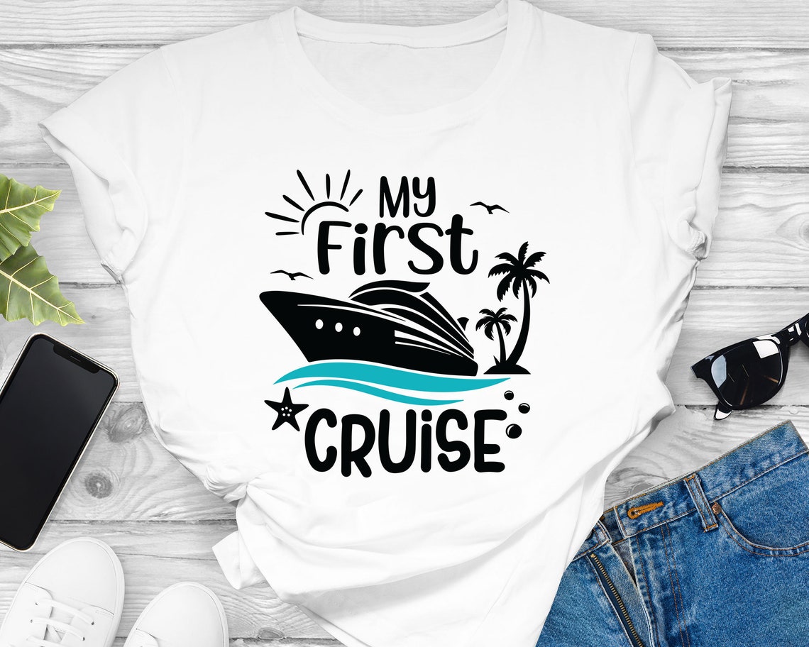 My First Cruise SVG, Kids Family Vacation Cut Files (SVG, PNG) - Etsy
