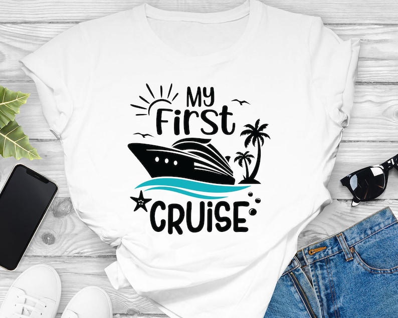 My First Cruise SVG, Kids Family Vacation Cut Files (SVG, PNG) - Etsy