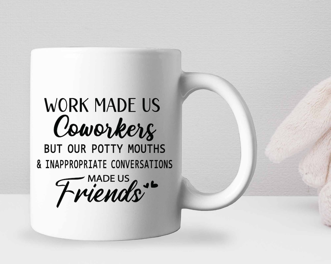 Work Made Us Coworkers Svg Coworker Gift SVG Colleagues Gift - Etsy