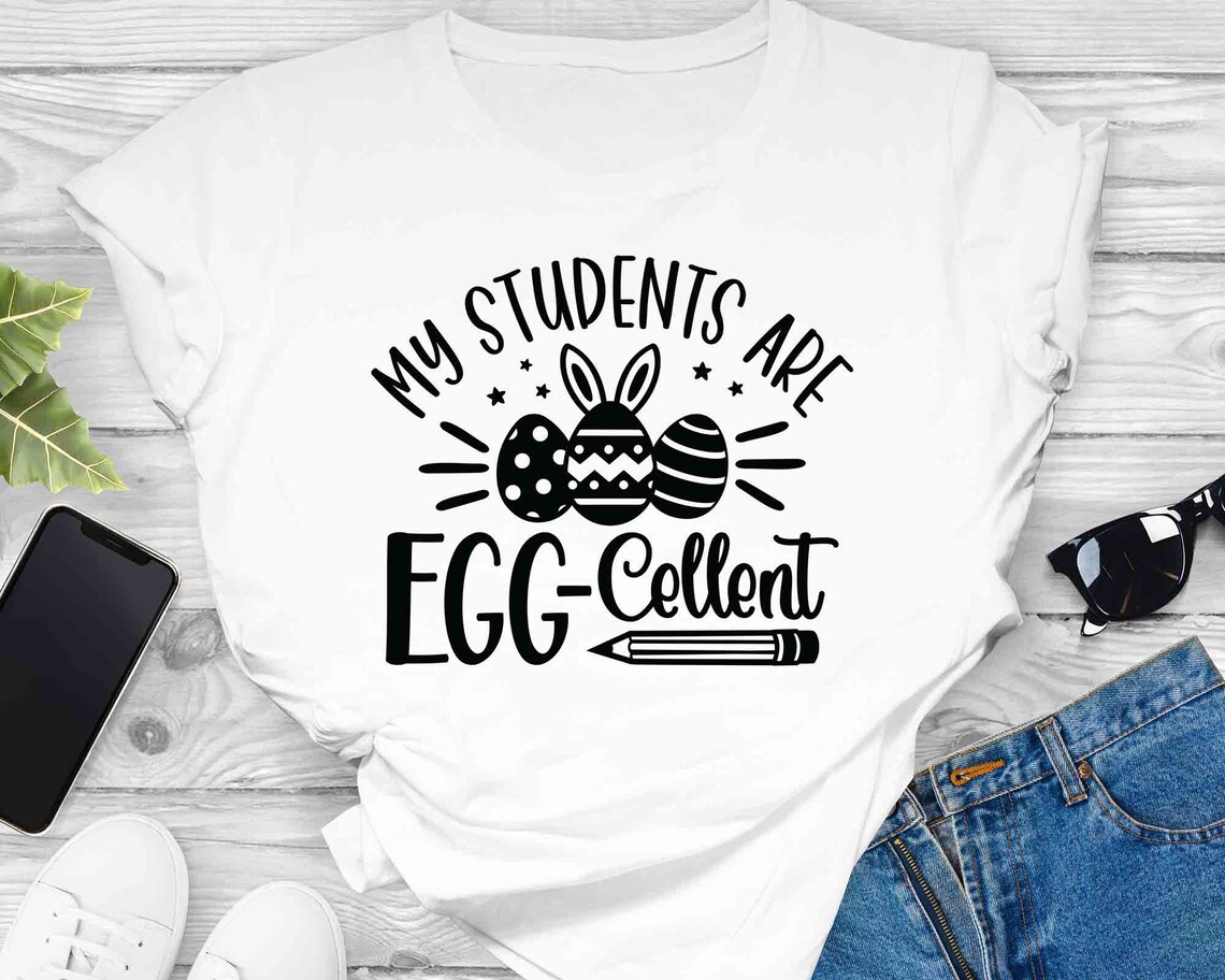 My Students Are Egg-cellent Svg Eggcellent Svg Easter | Etsy