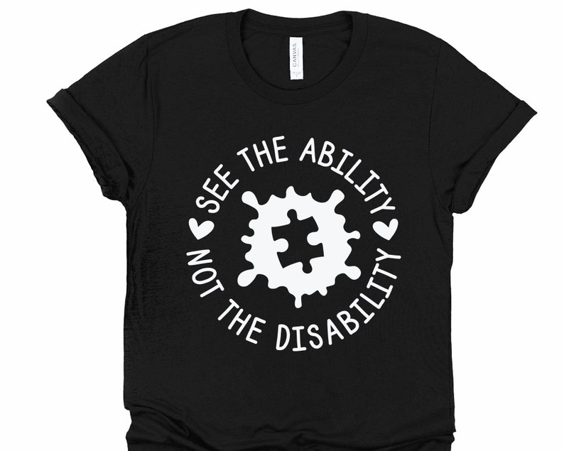 See the Ability Not the Disability Svg Autism Awareness SVG - Etsy