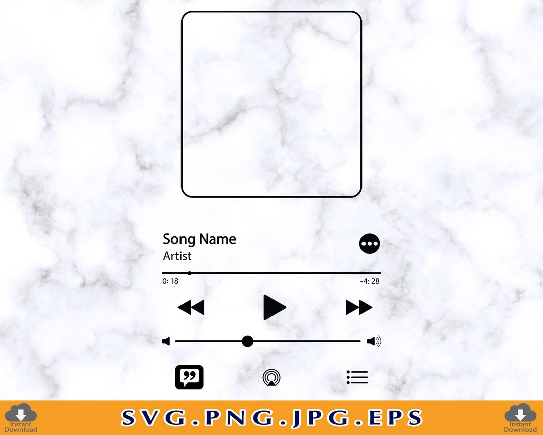 Audio Control Buttons Svg, Spotify Style Play Pause Buttons, Apple ...