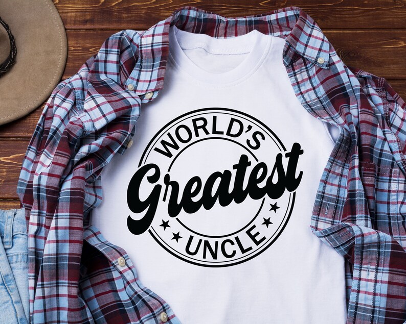 Uncle SVG World's Greatest Uncle SVG Uncle Gift SVG - Etsy