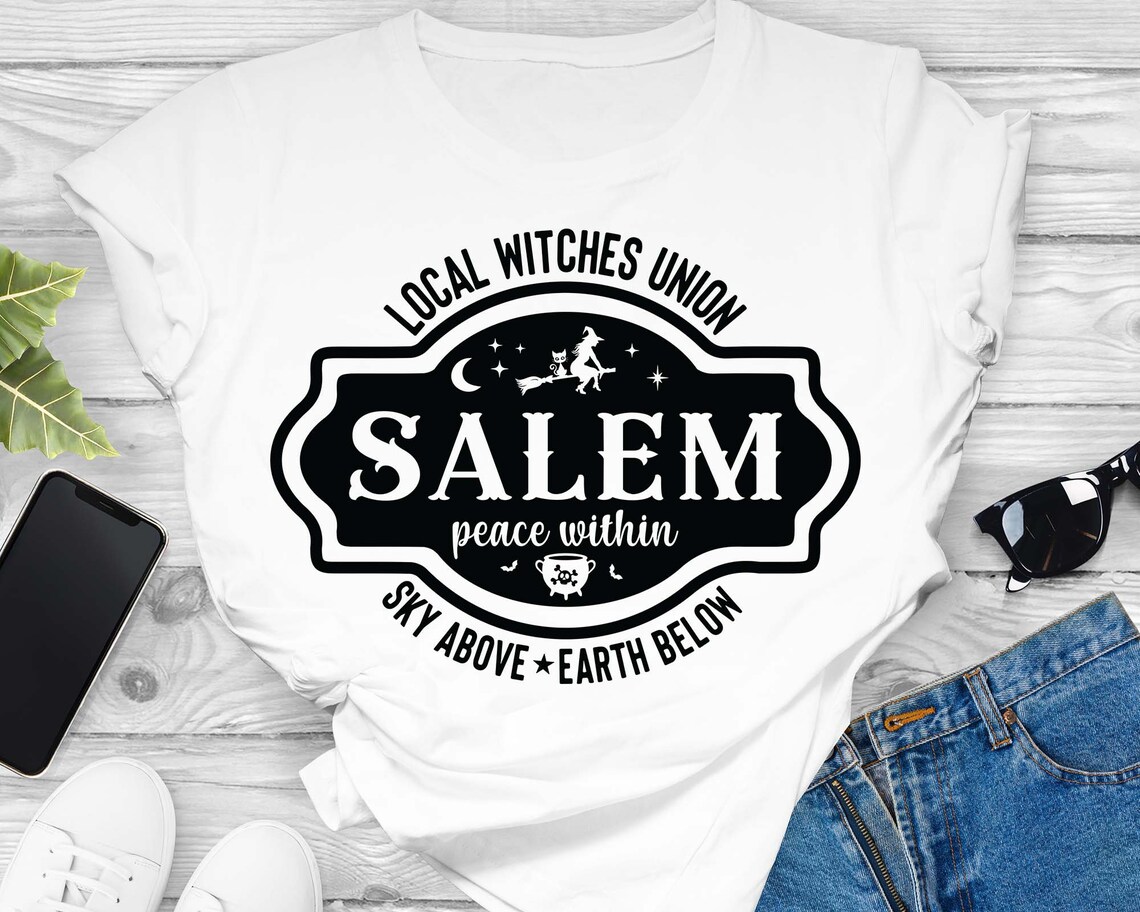 Local Witches Union Salem SVG Witches SVG Salem Witch SVG - Etsy