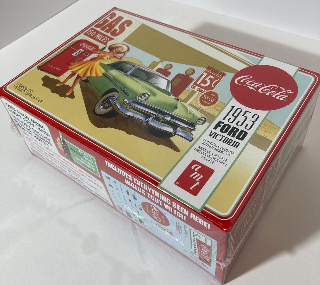 Complete Sealed Box AMT 1/25 Scale Coca Cola Plastic Model Kit of a ...