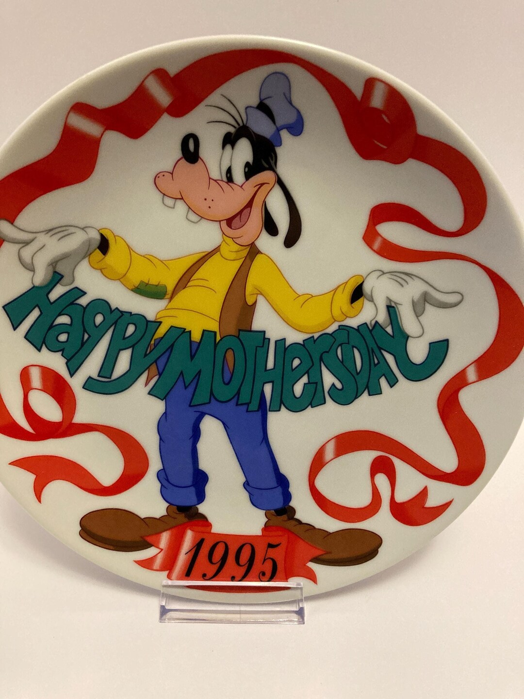 Goofy Walt Disney Happy Mothers Day 1995 Grolier Collectibles Ltd 8.5 ...