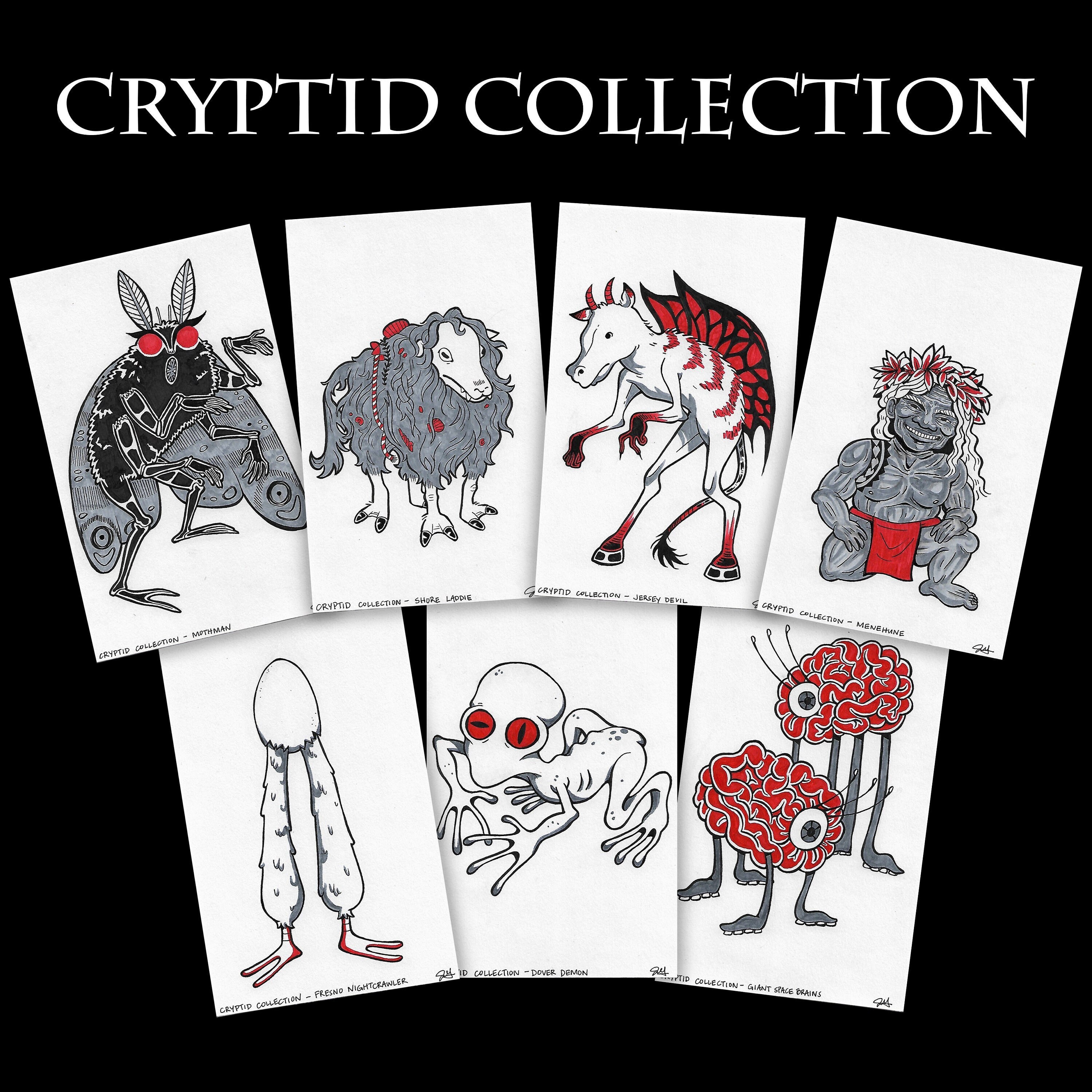 Cryptid Prints - Etsy