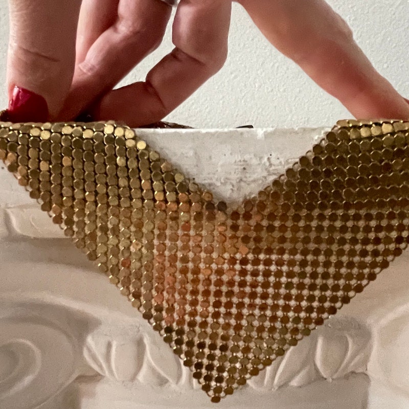 Metal Mesh Necklace - Etsy